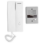 Kit Citofono Commax 1 Placa Calle Metálica + 1 Citofono FFDP2SDR2G ...